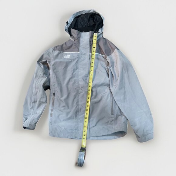 New Balance | Jackets & Coats | New Balance 2tone Gray Waterproof Rain ...